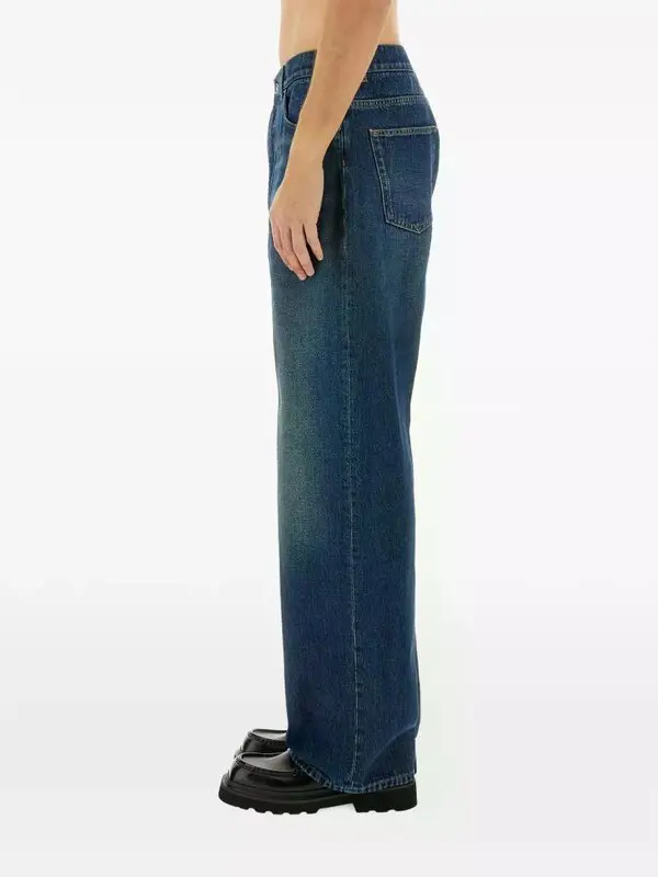 Dolce & Gabbana Embroidered Logo-patch Jeans