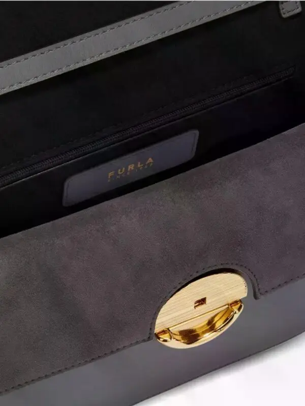 Furla Logo-plaque Foldover Cross Body Bag