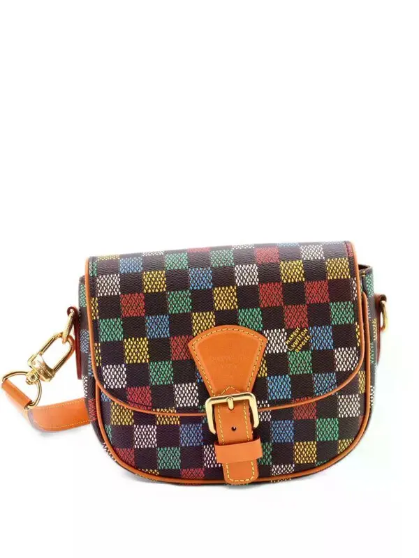 LOUIS VUITTON Montsouris Messenger Bag Pharrell Williams Vers Damier Crossbody Bag - Multicolour