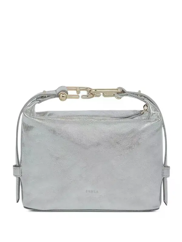 Furla Mini Nuvola Tote Bag - Silver