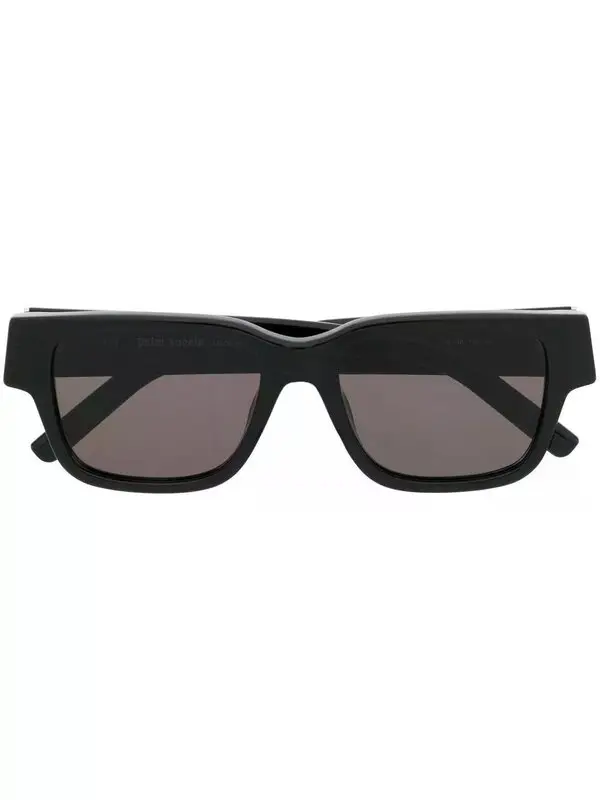 Palm Angels Rectangle-frame Sunglasses - Black