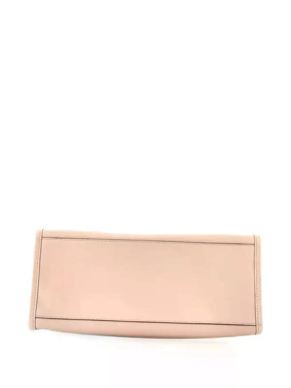 Fendi Sunshine Shopper Leather Medium Tote Bag