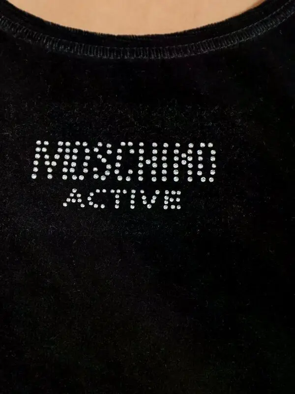 Moschino Active Rhinestone-logo Pajamas