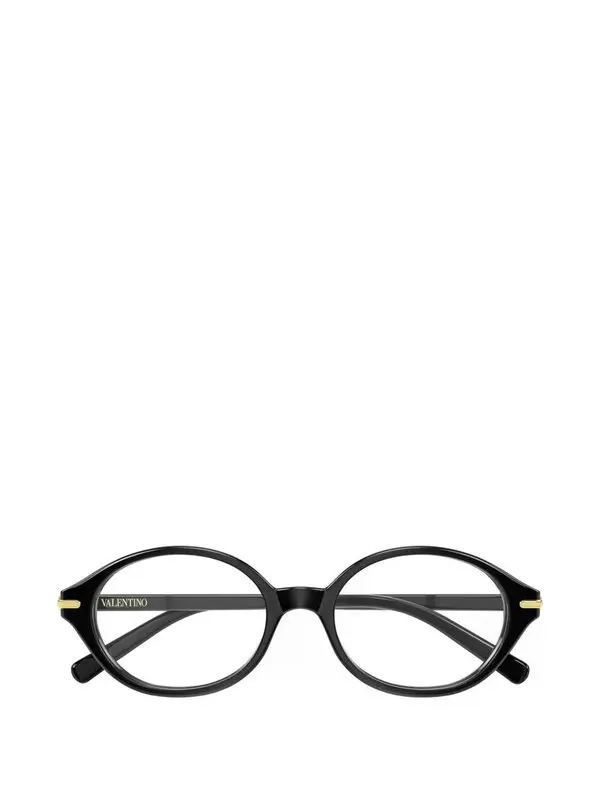 Valentino Garavani Round-frame Glasses - Black