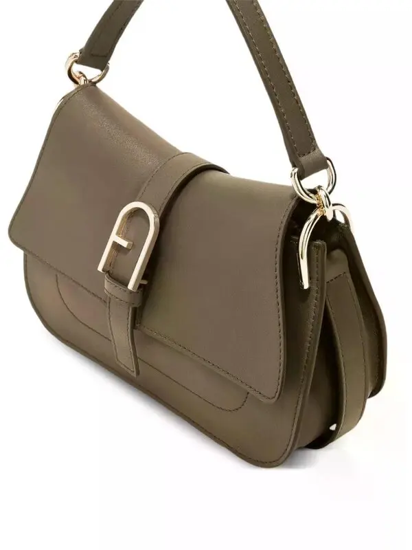 Furla Mini Flow Leather Clutch Bag