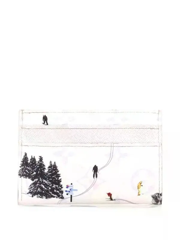 LOUIS VUITTON Double Limited Edition Monogram Sports Canvas Card Holder - Multicolour