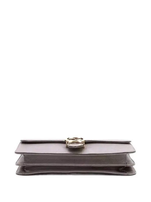 Gucci Interlocking Leather Medium Shoulder Bag