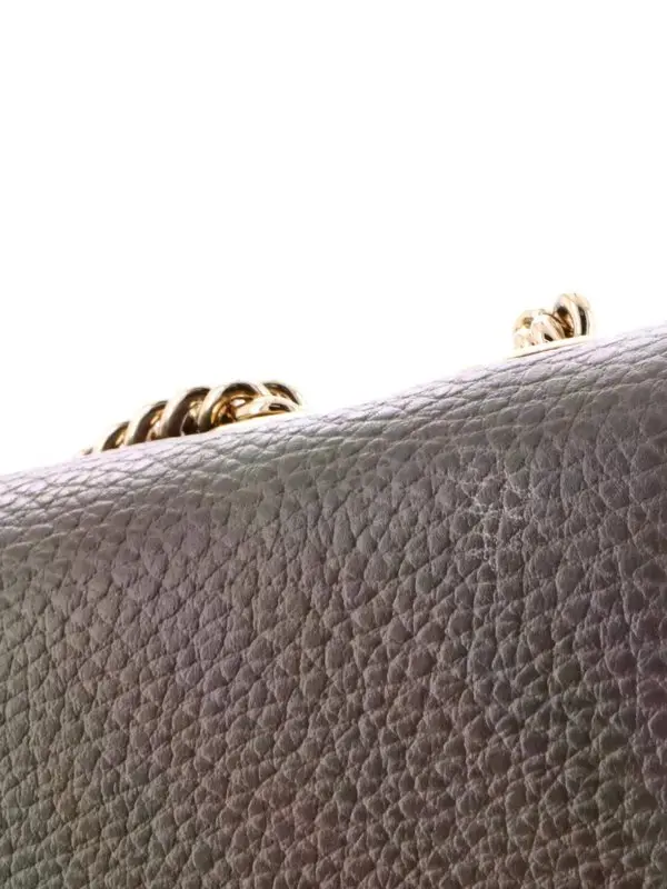 Gucci Interlocking Leather Medium Shoulder Bag