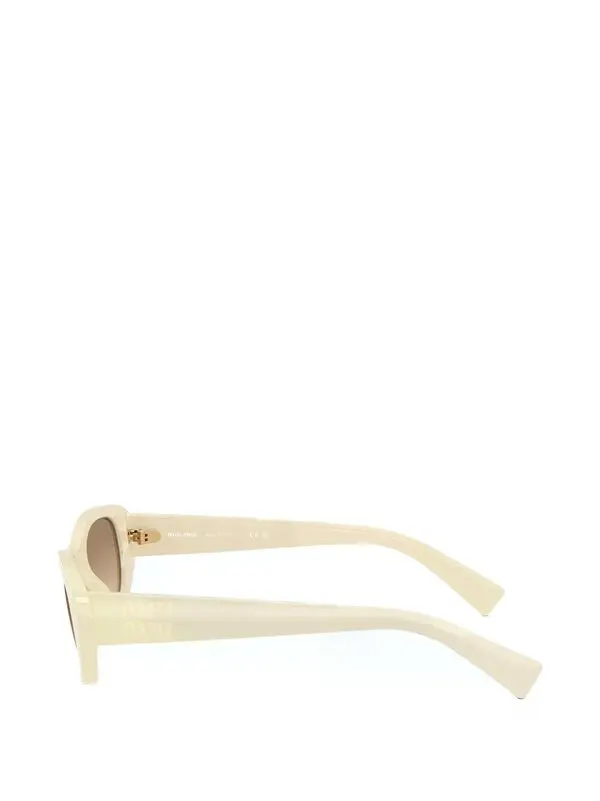 Miu Miu Logo-embossed Cat-eye Frame Sunglasses