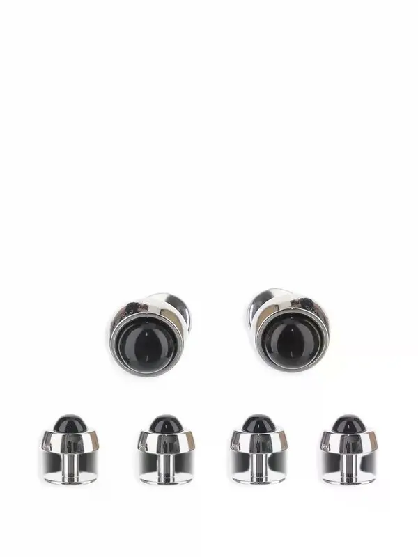 BOSS Cabochon-embellished Cufflinks - Silver