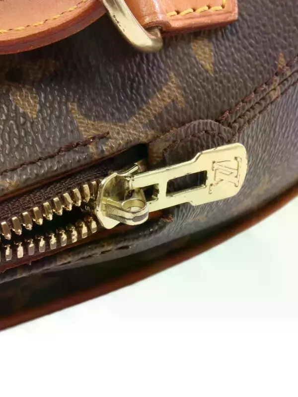 LOUIS VUITTON 1998 Ellipse Sac Ad Monogram Backpack - Brown