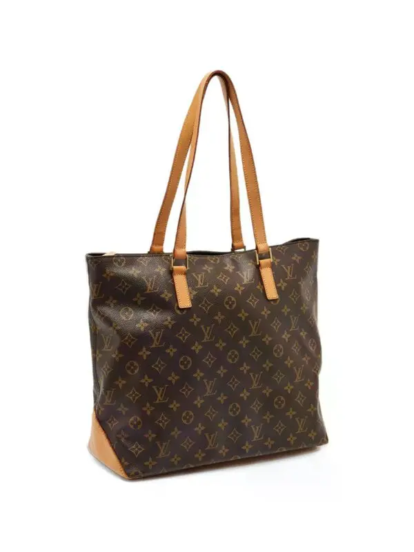 LOUIS VUITTON 2004 Large Luco Monogram Canvas Tote Bag