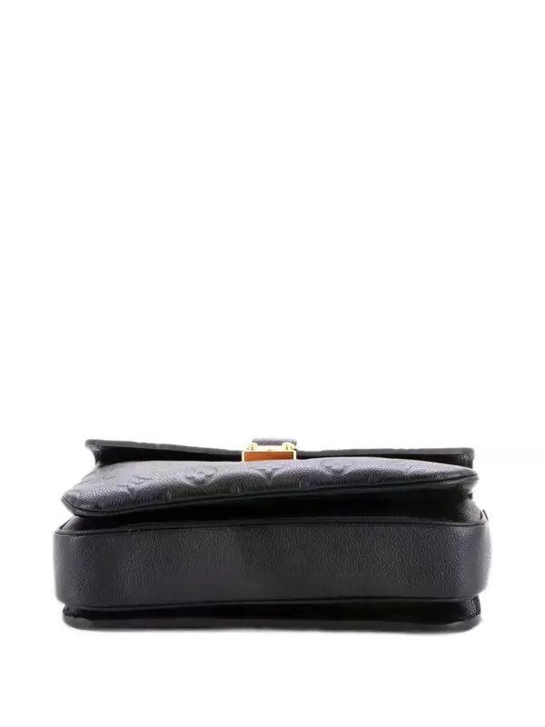 LOUIS VUITTON Pochette Metis Monogram Empreinte Leather Crossbody Bag