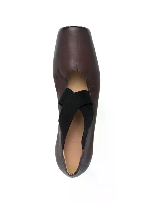 UMA WANG Leather Ballet Flats