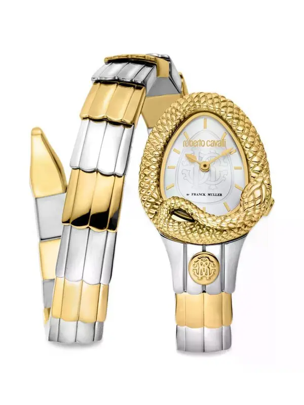 Roberto Cavalli X Franck Muller 26mm Watch - Silver
