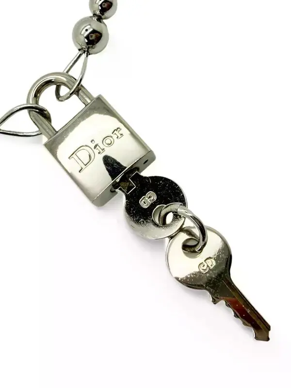 Dior 2000s Padlock Necklace