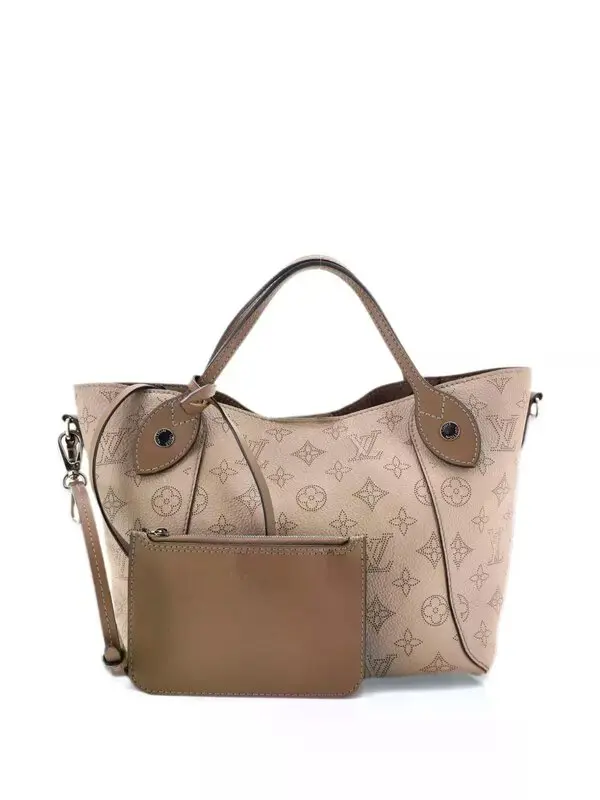 LOUIS VUITTON Hina Handbag Mahina Leather Pm Shoulder Bag