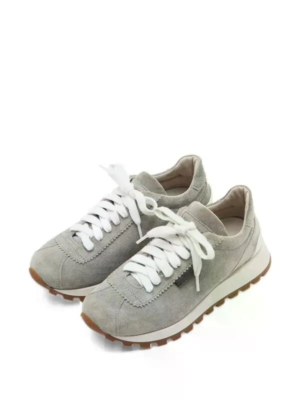 Brunello Cucinelli Monili-embellished Low-top Sneakers