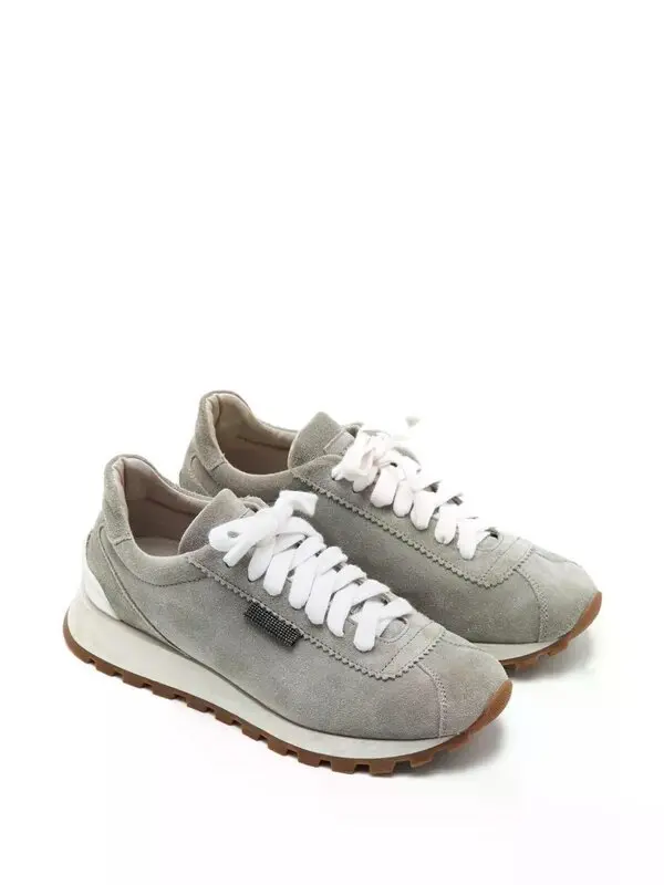 Brunello Cucinelli Monili-embellished Low-top Sneakers