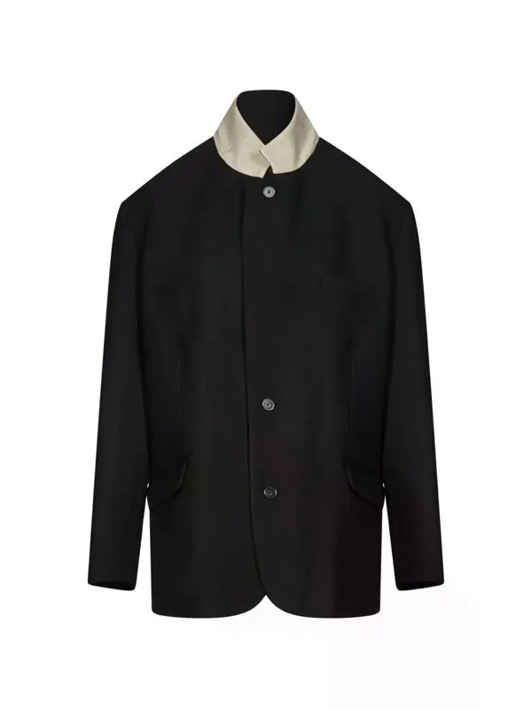 Soeur Lars Button-up Jacket - Black