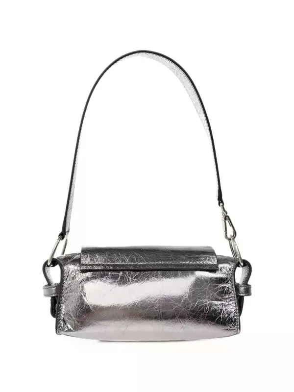 IRO PARIS Loop Metallic Leather Shoulder Bag