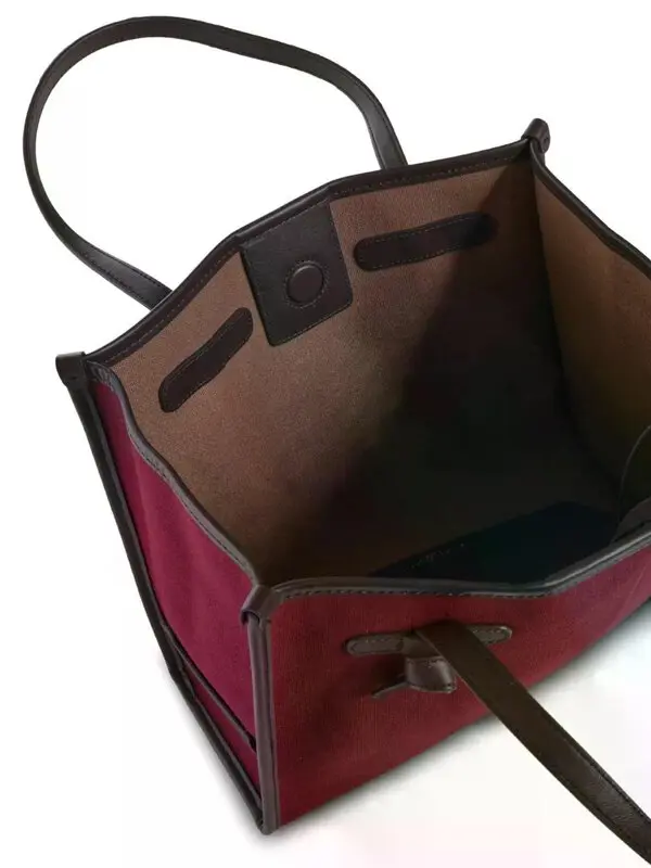 GIANNI CHIARINI Marcella Leather-trim Shoulder Bag
