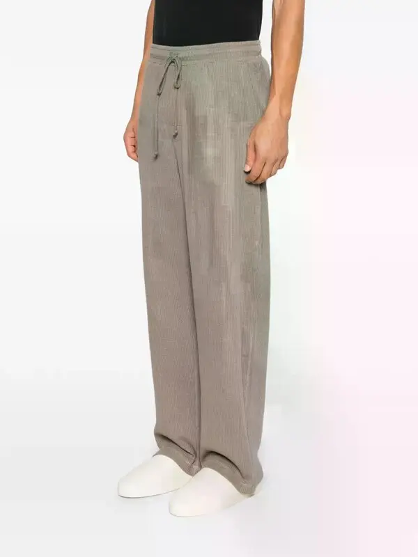 SKIMS Waffle-knit Drawstring-waist Trousers
