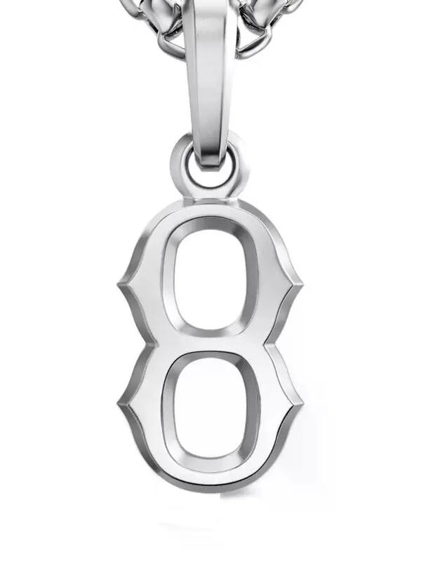 David Yurman Number Eight Amulet Pendant