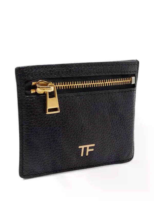 TOM FORD T-line Leather Card Holder