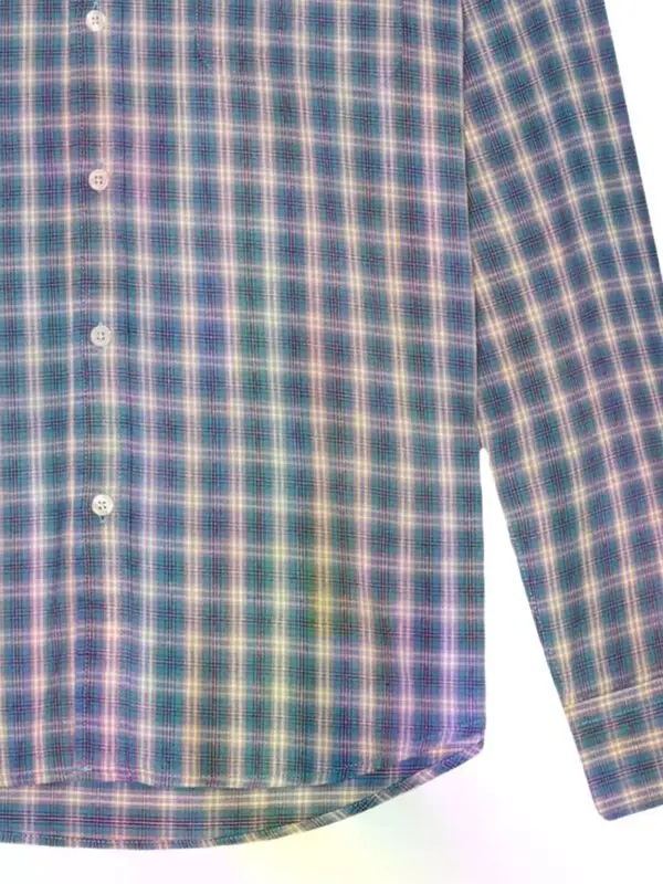 Nn07 Deon Check-pattern Long-sleeve Shirt