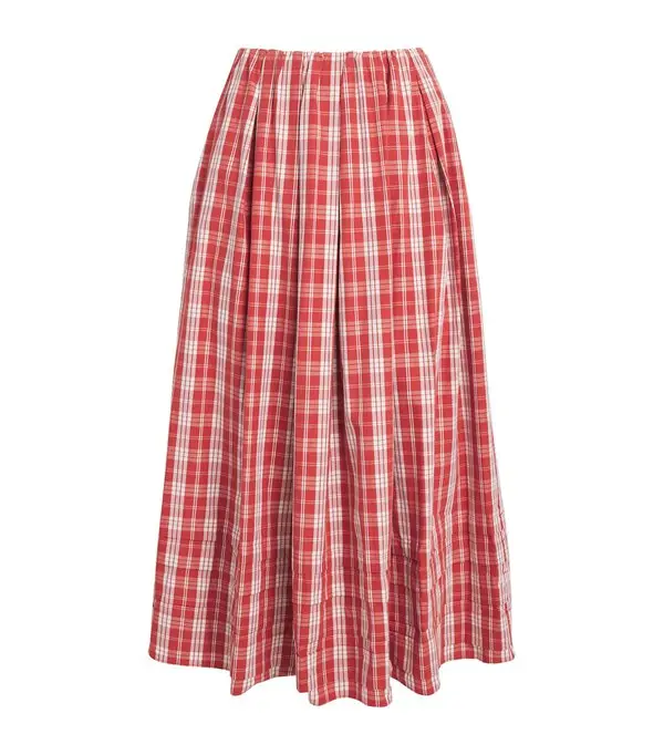 Faithfull The Brand Cotton Cales Midi Skirt