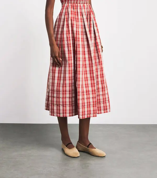 Faithfull The Brand Cotton Cales Midi Skirt