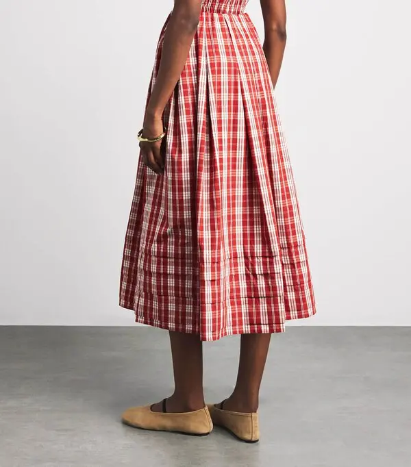 Faithfull The Brand Cotton Cales Midi Skirt