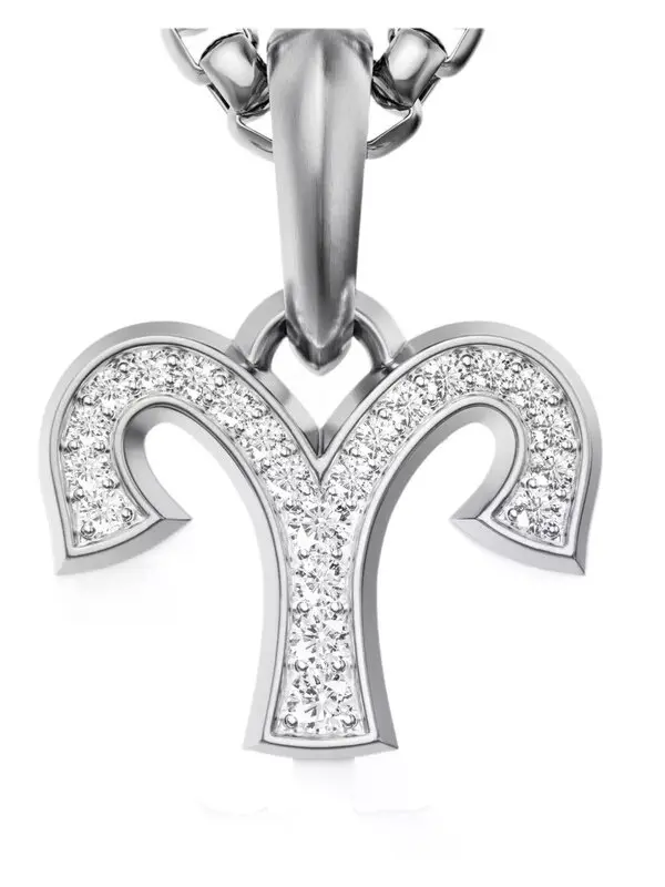 David Yurman Aries Diamond Pendant - Silver