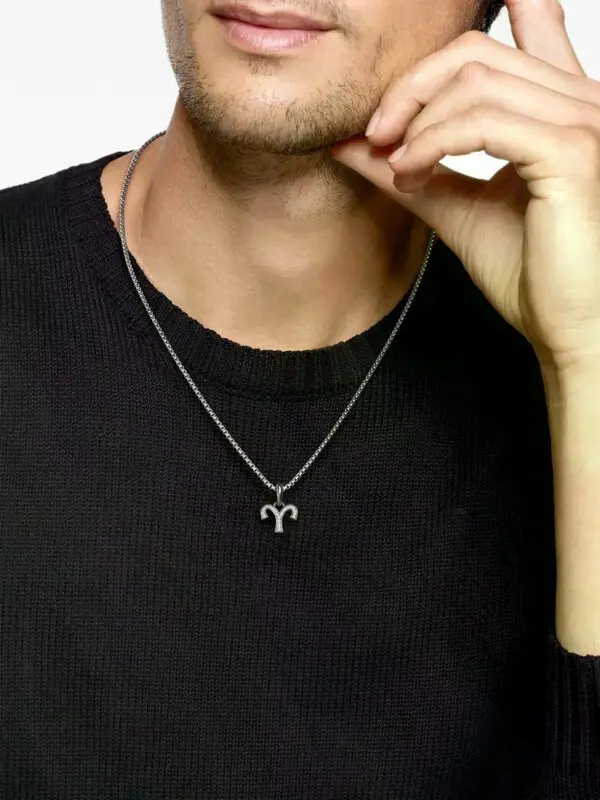 David Yurman Aries Diamond Pendant - Silver