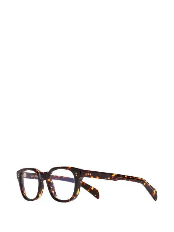 CUTLER & GROSS Tortoiseshell-effect Rectangle-frame Glasses