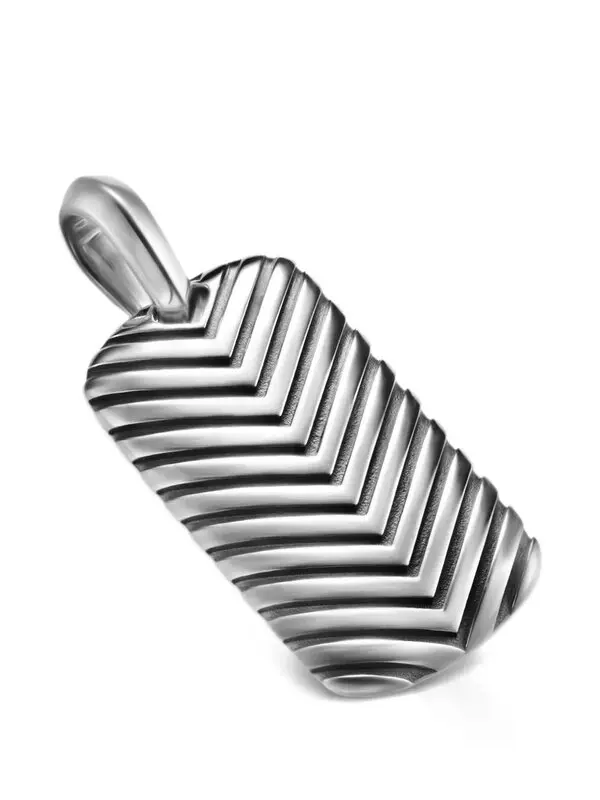 David Yurman Chevron Tag Pendant