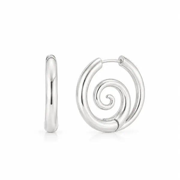 GINGIN Ume Earrings - Silver