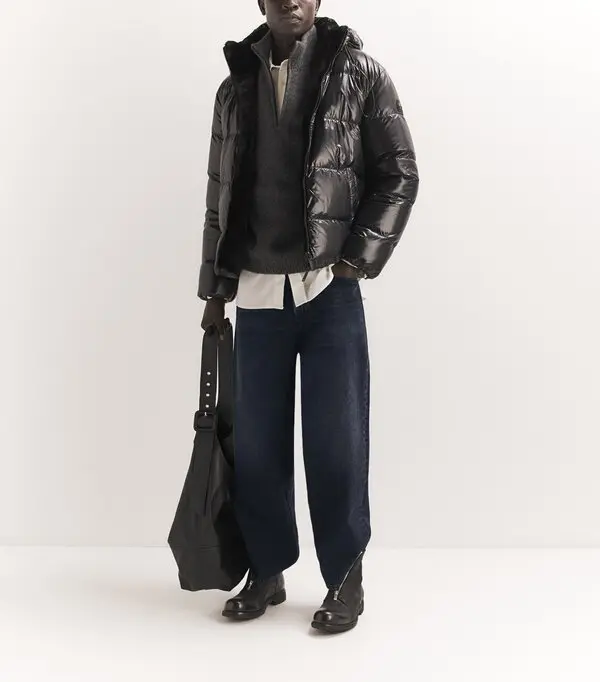 AGOLDE Deka Wide-leg Jeans