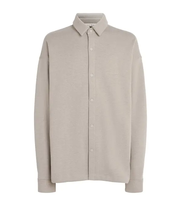 Fear Of God Fleece Embroidered Logo Overshirt