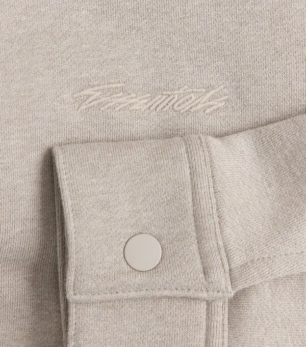Fear Of God Fleece Embroidered Logo Overshirt