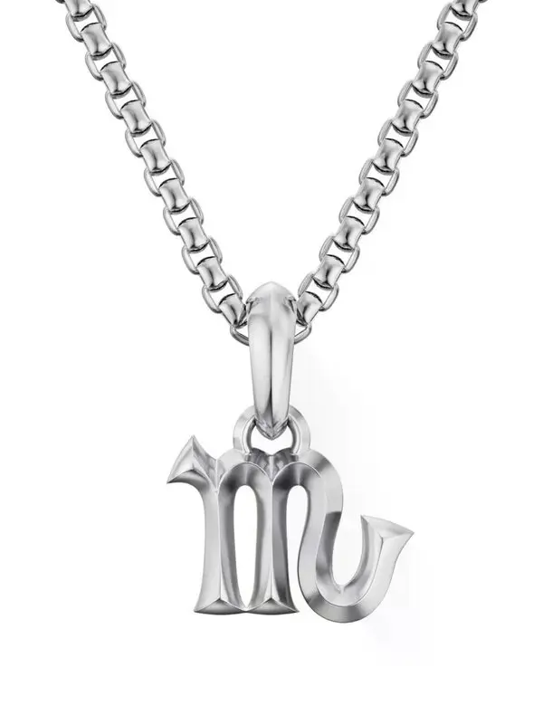 David Yurman Scorpio Amulet Pendant - Silver