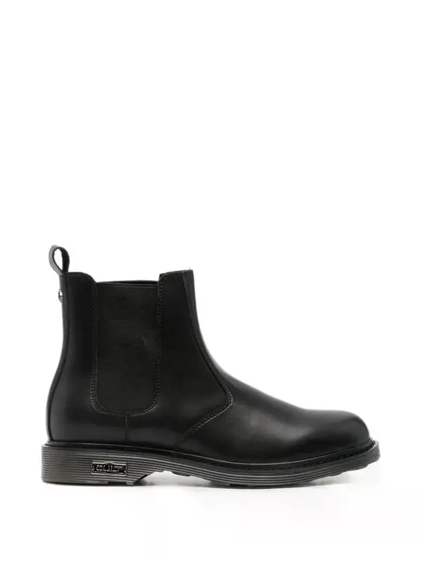 CULT Leather Chelsea Boots - Black