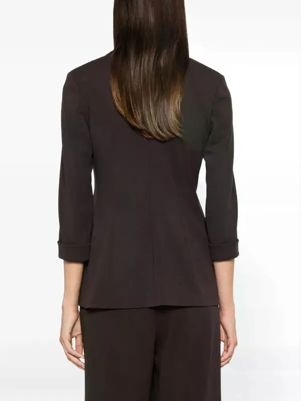 Imperial Double-breasted Three-quarter Sleeve Blazer