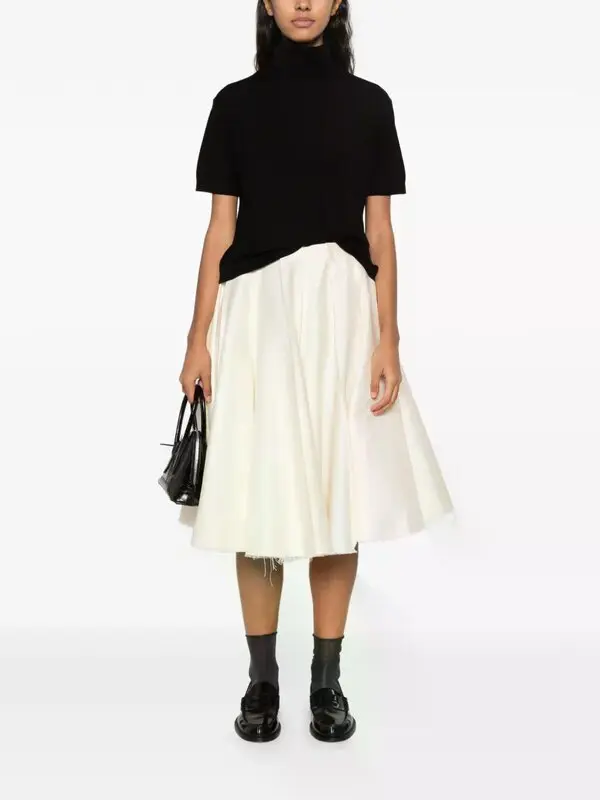 N°21 Short-sleeve Turtleneck Sweater