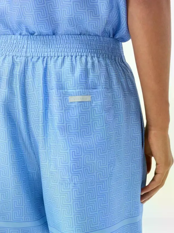 Versace Greca-print Bermuda Shorts