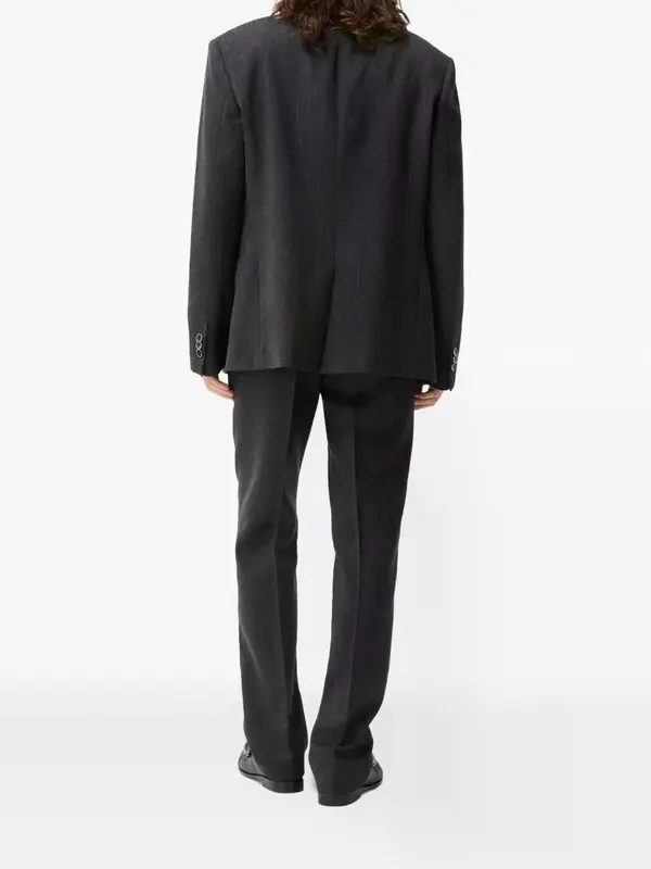 Versace Pressed-crease Tailored Trousers