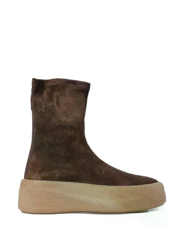 VIC MATIE Suede Platform Boots