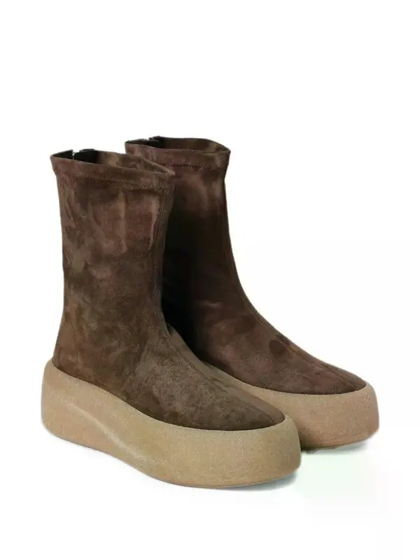 VIC MATIE Suede Platform Boots