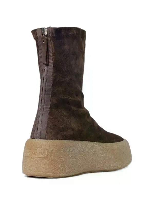 VIC MATIE Suede Platform Boots